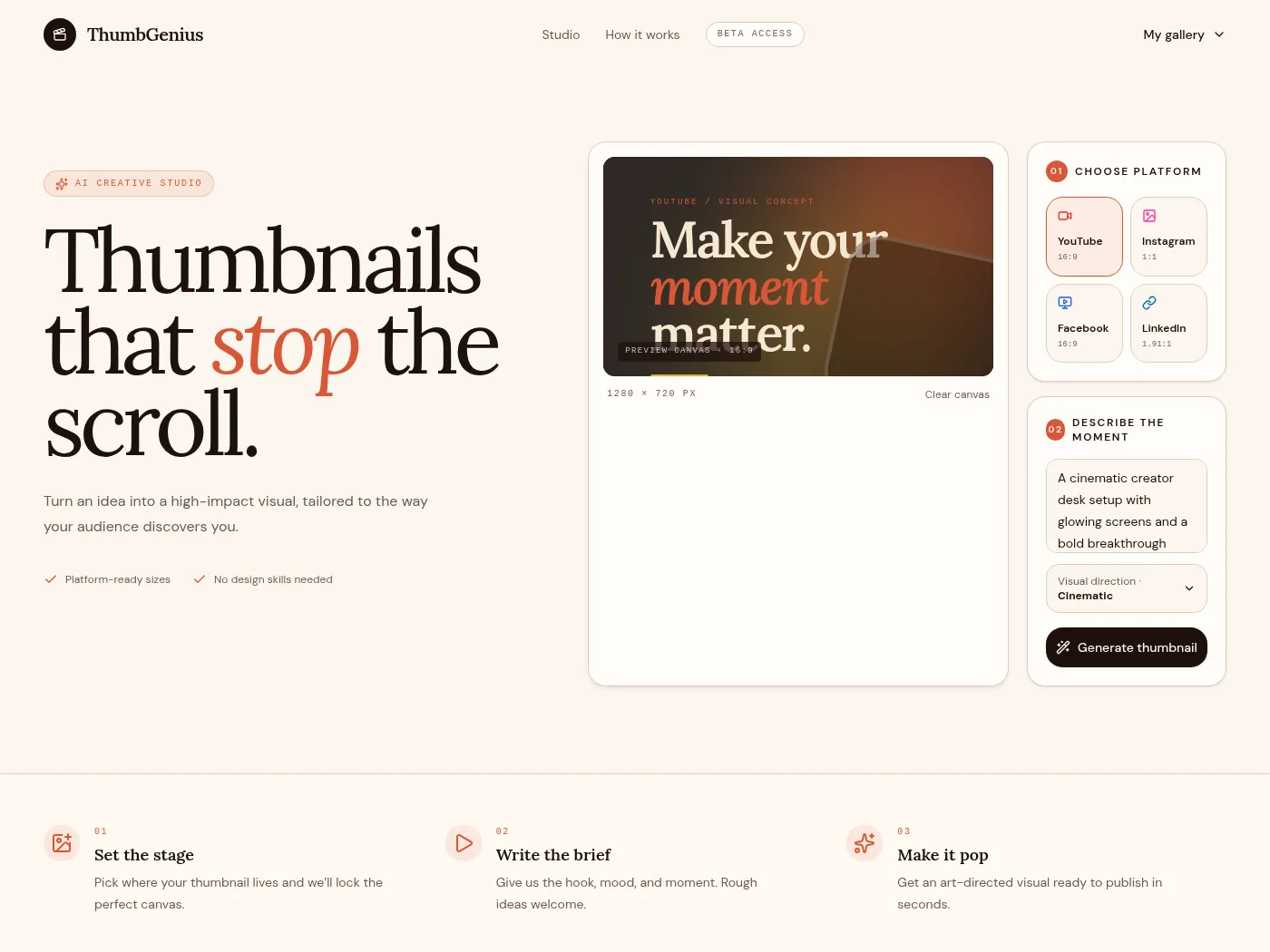 ThumbGenius