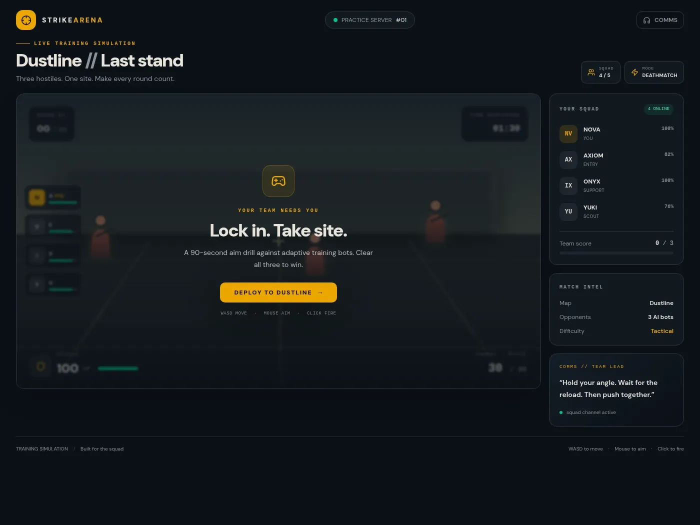 Browser Strike Arena