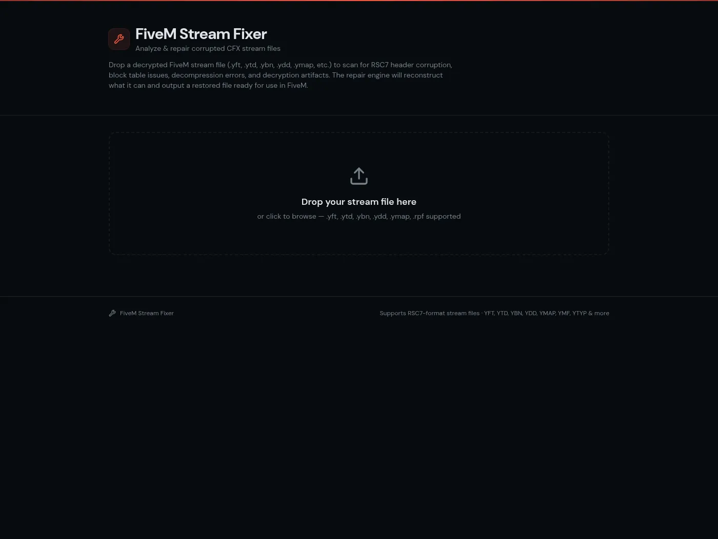 FiveM Stream Fixer