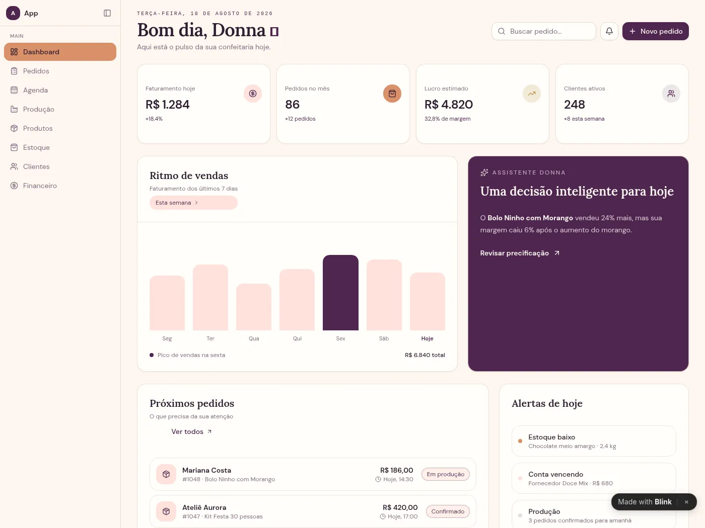 Donna Doçura ERP