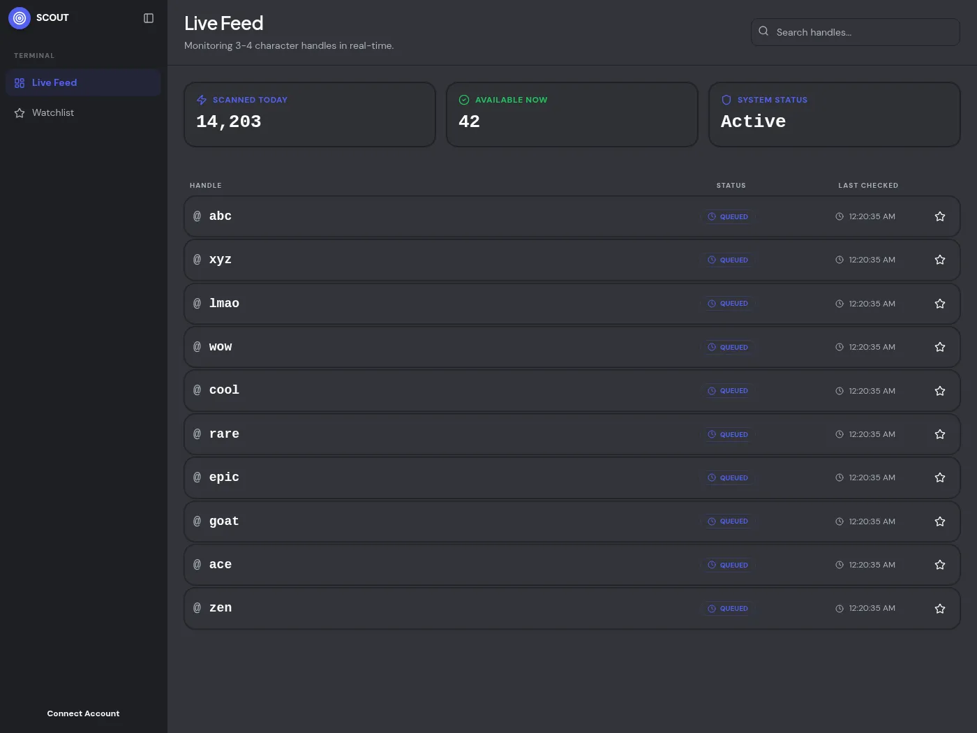 Discord Handle Hunter