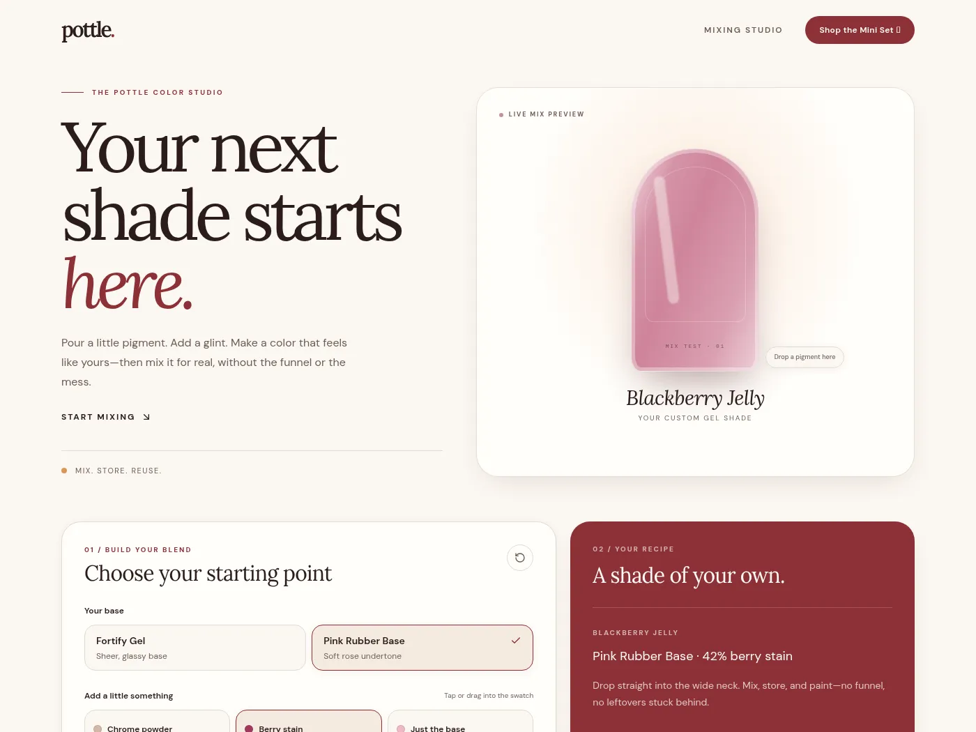 Pottle Interactive Experience