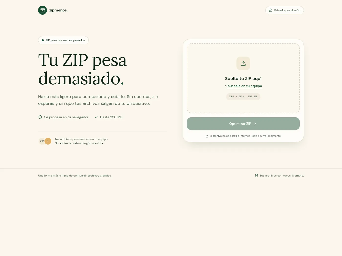 Zip File Compressor