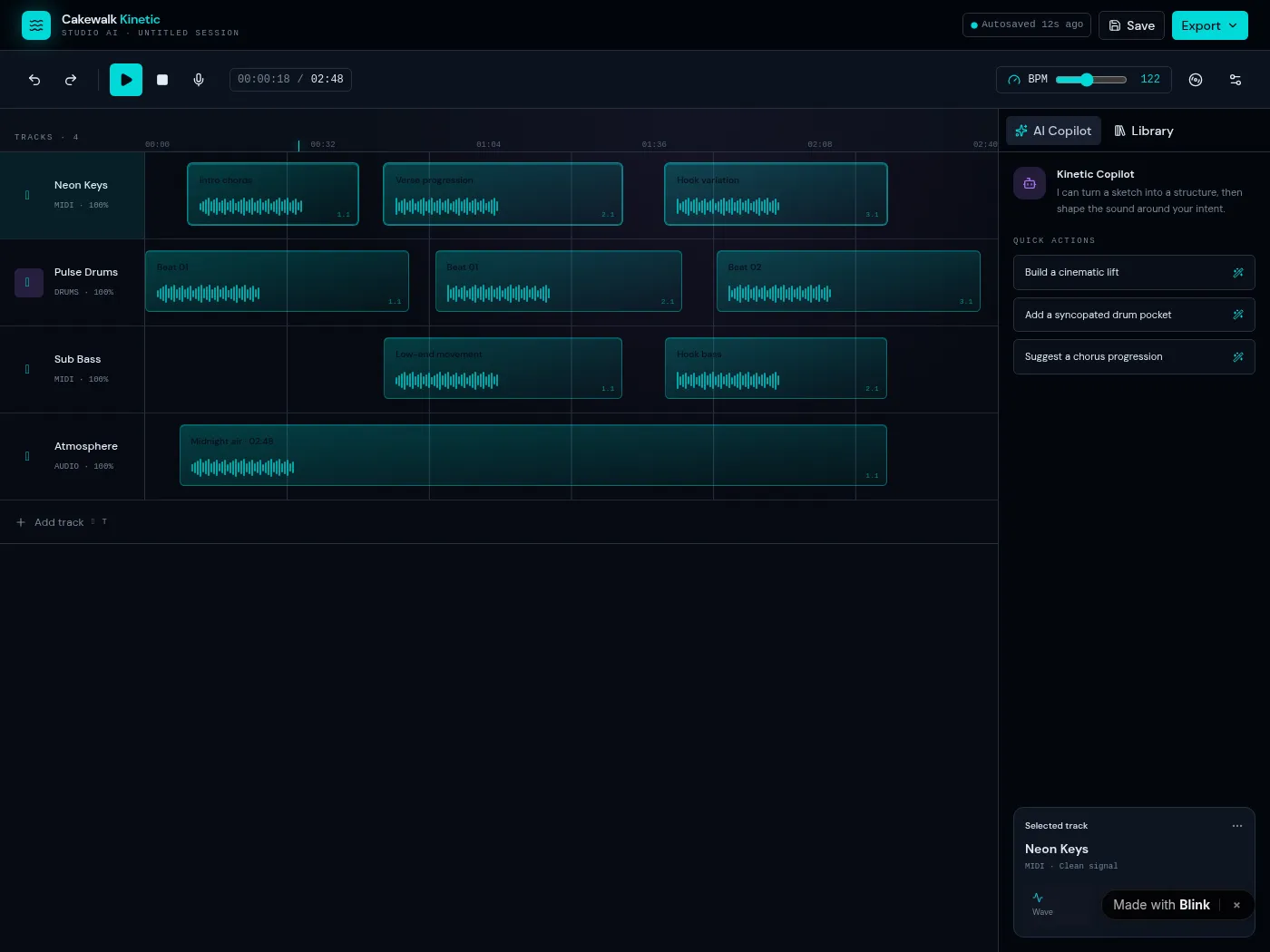 Kinetic Studio AI