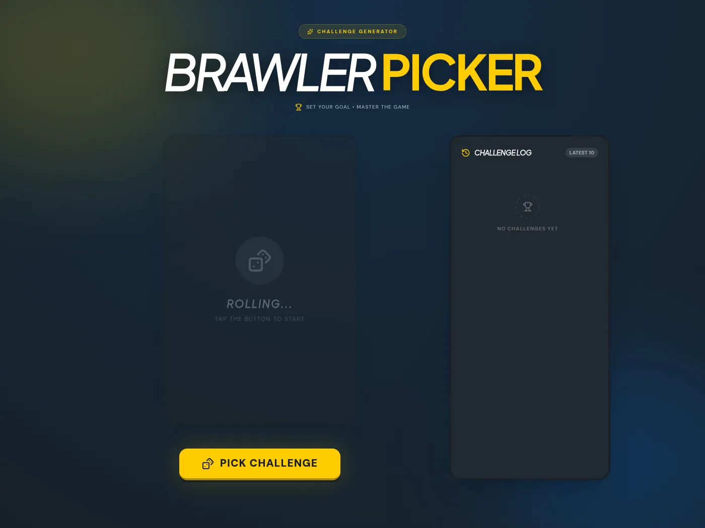 Brawler Trophy Picker