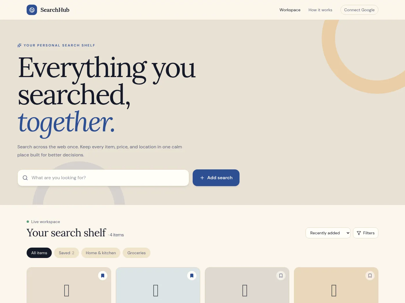 SearchHub Aggregator