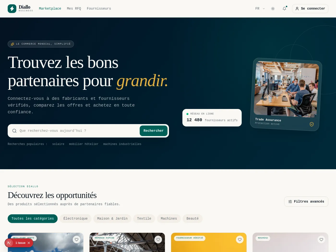 Diallo Business Platform