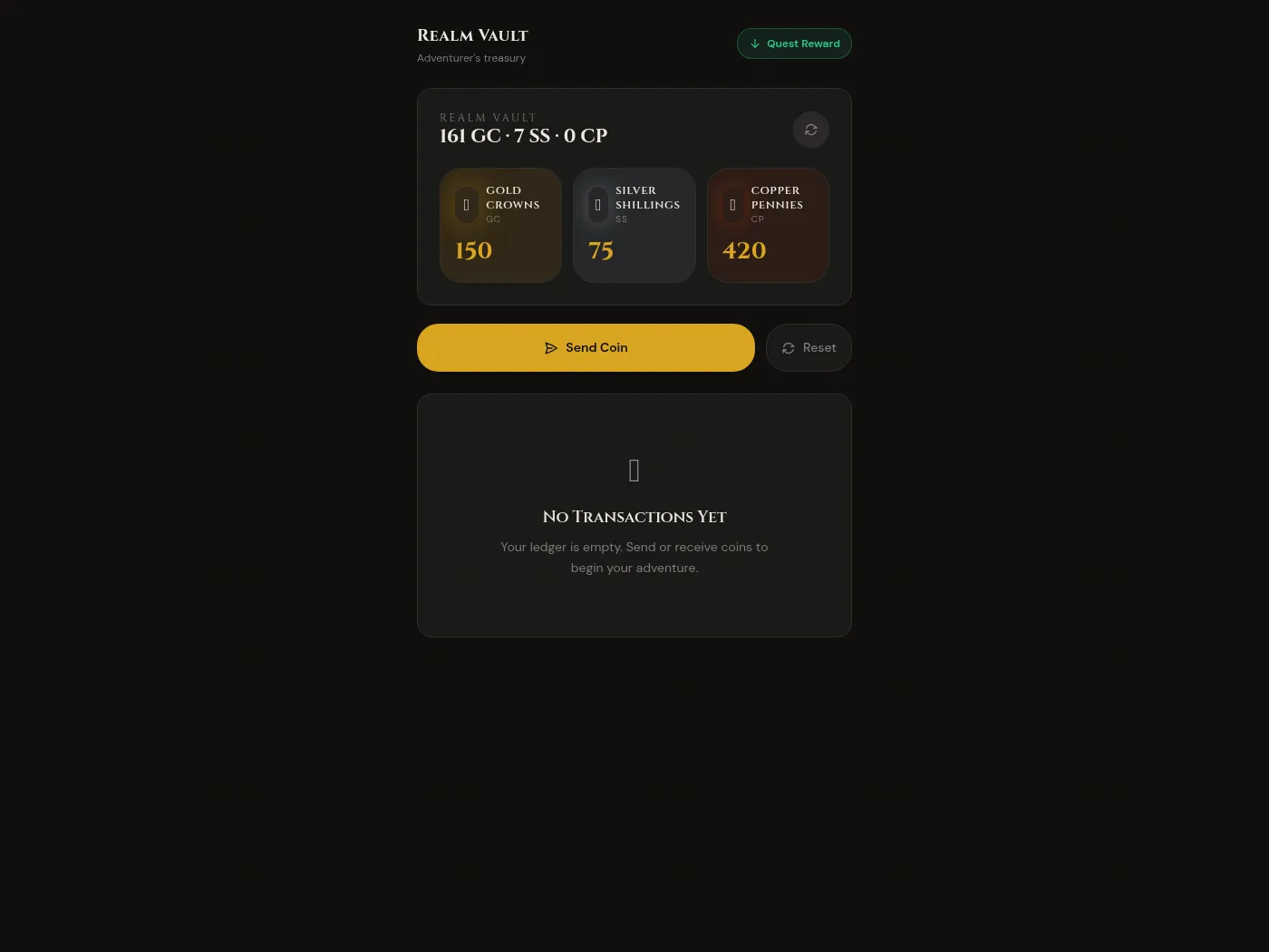 LARP Exodus Wallet