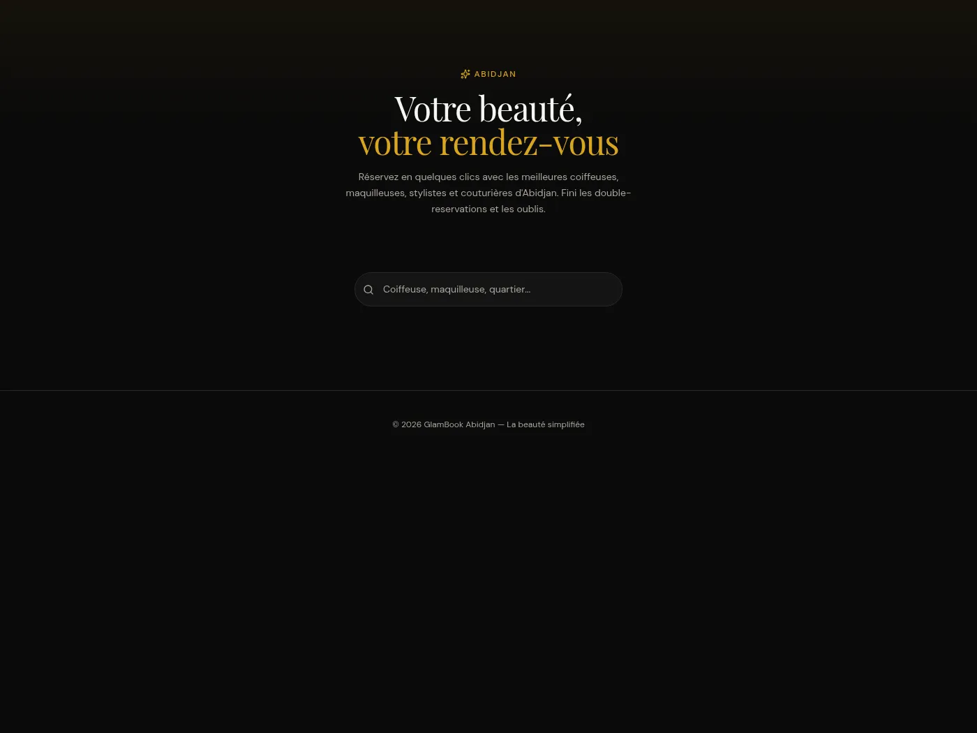 GlamBook Abidjan
