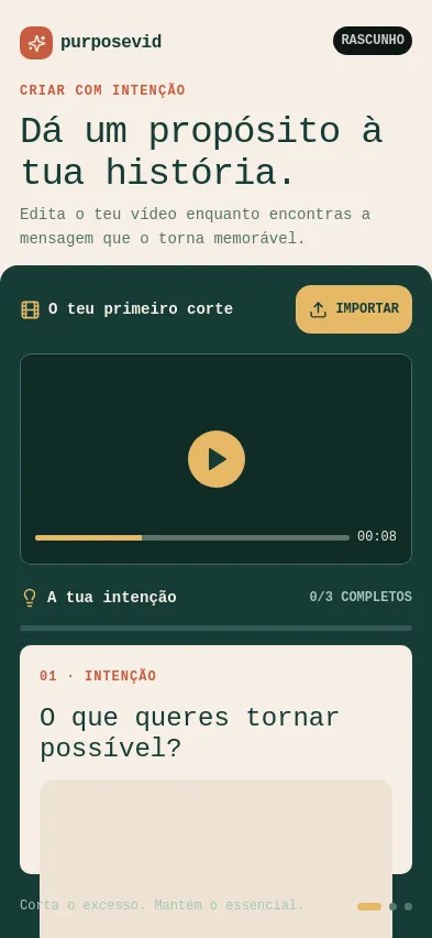 PurposeVid Editor