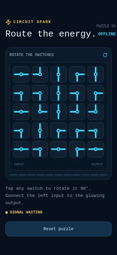 Circuit Spark Puzzle