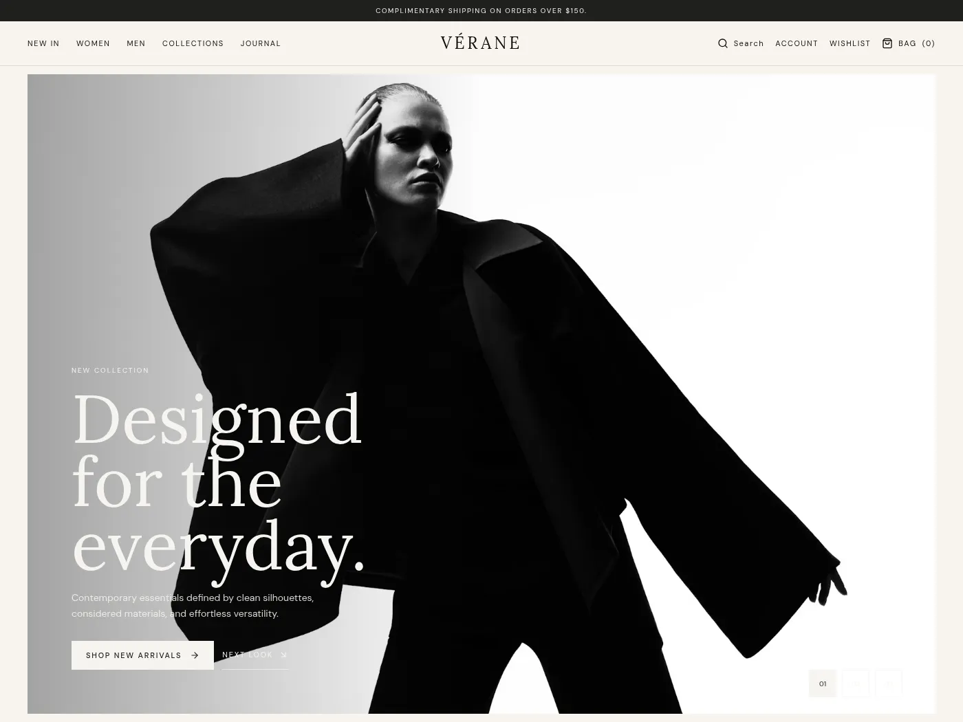VÉRANE Fashion E-Commerce
