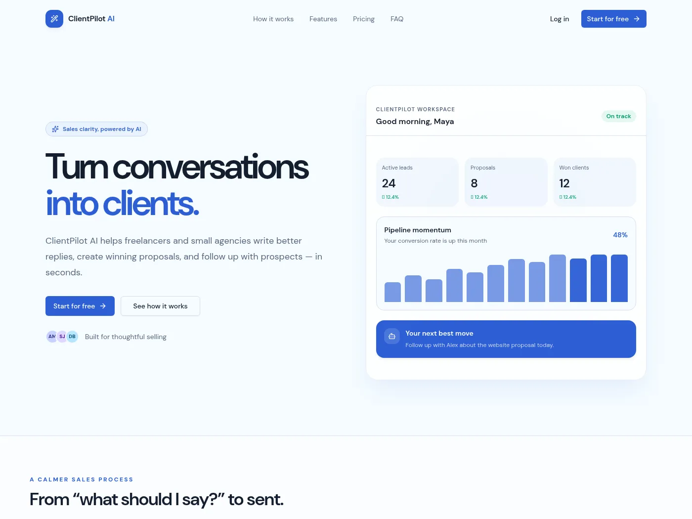 ClientPilot AI MVP