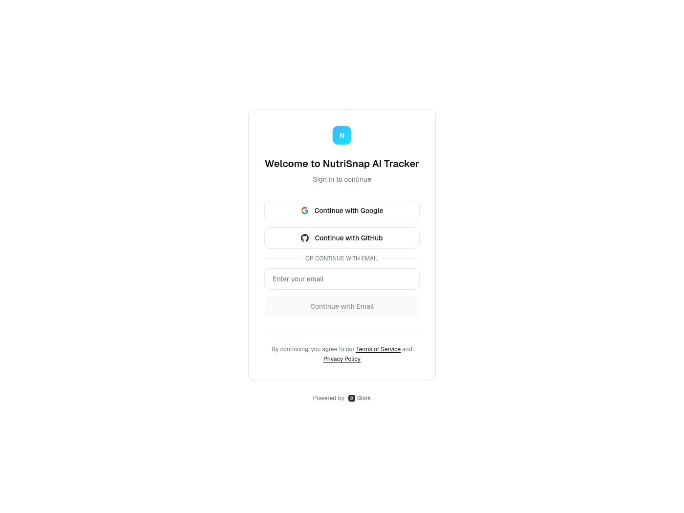 NutriSnap AI Tracker
