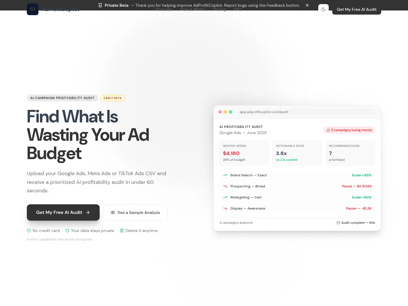 SaaS Conversion Landing Pro
