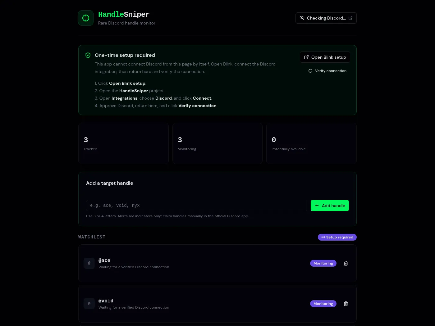 HandleSniper