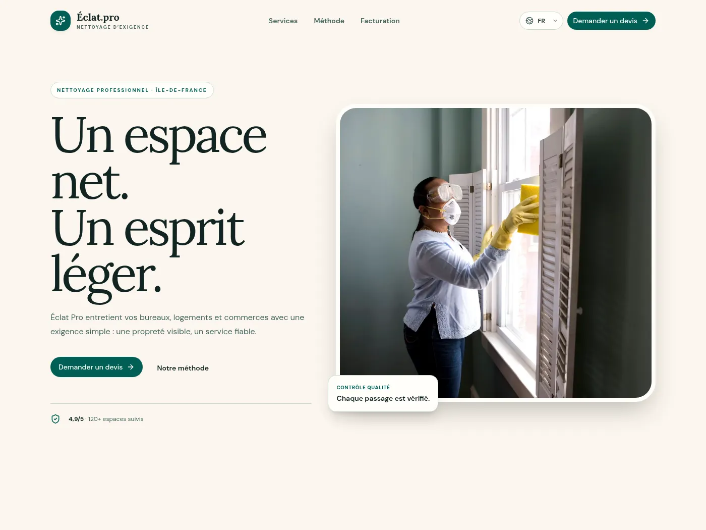 Nettoyage Pro Web