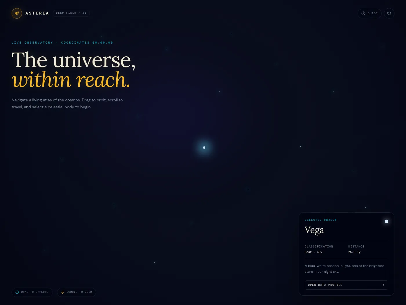 Universe3D Explorer