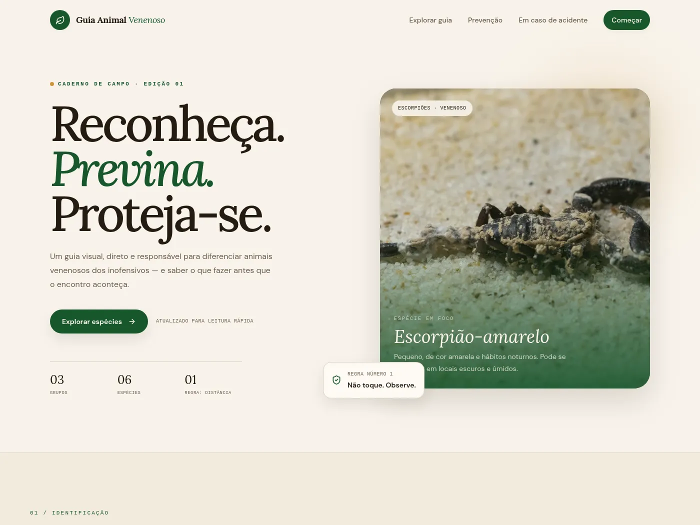 Guia Animal Venenoso