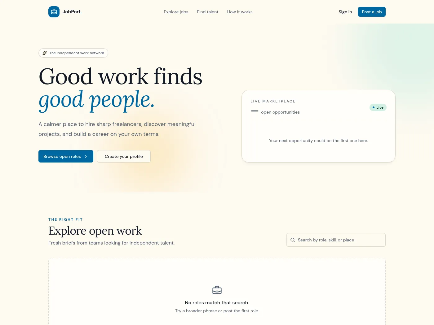 JobPort Connect