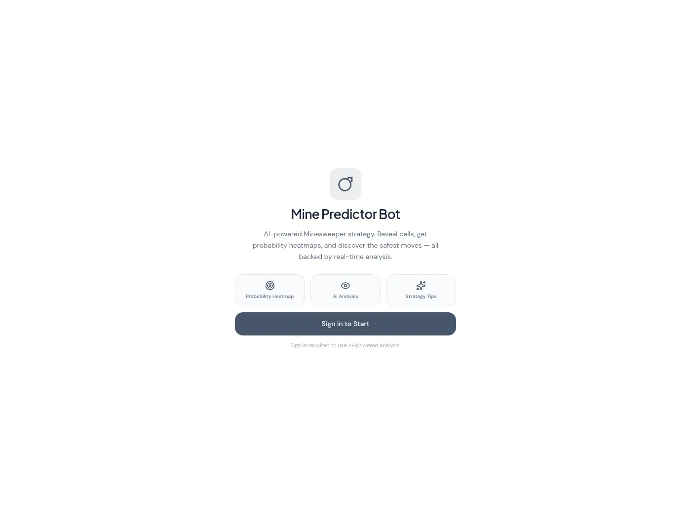 Mine Predictor Bot