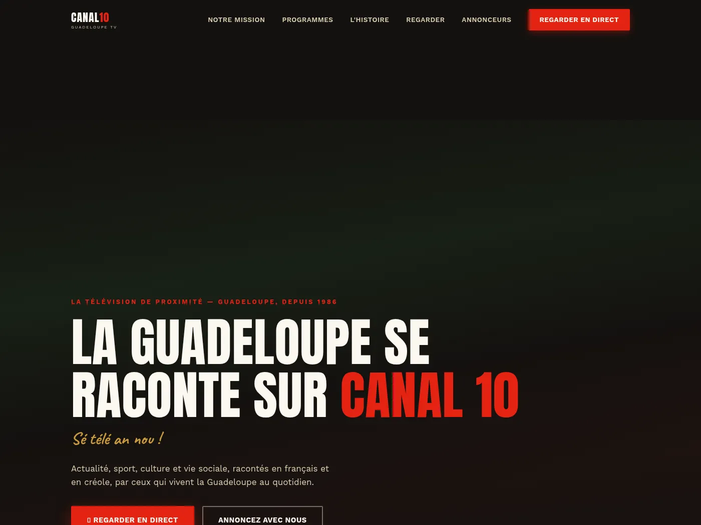 Canal10 TV Web Portal