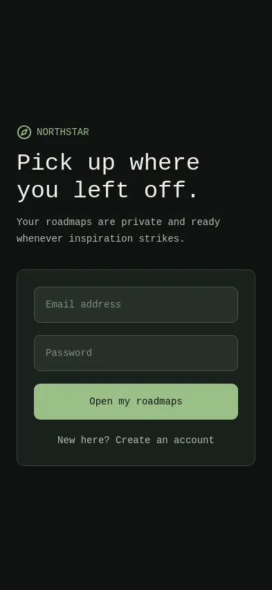 Roadmap Builder App