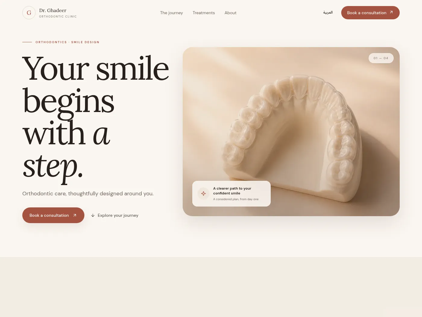 Orthodontic Smile Journey