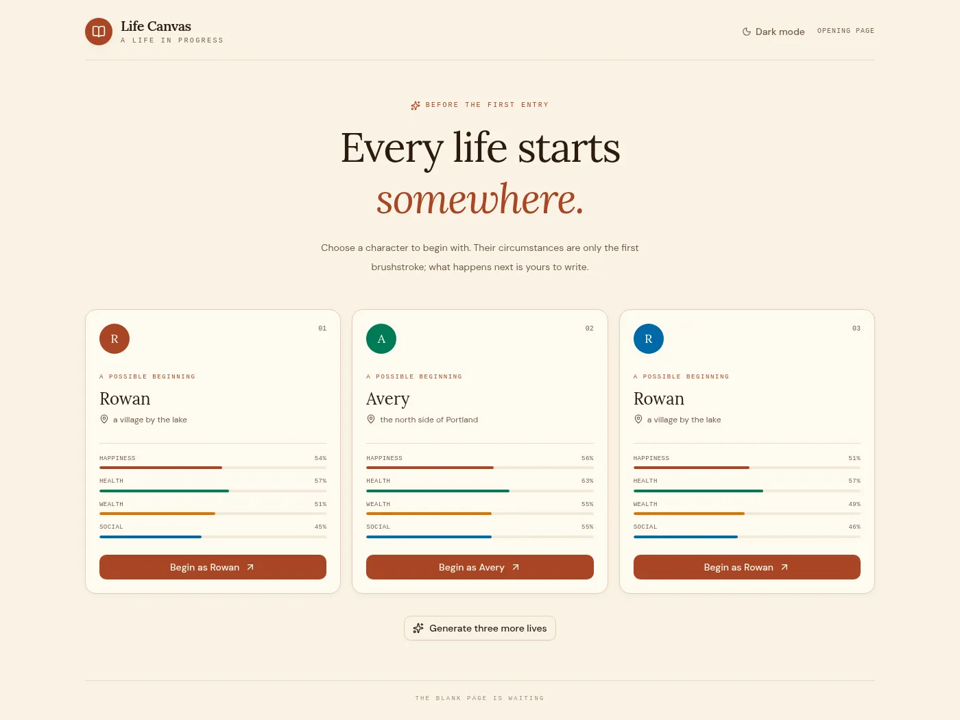 Life Canvas Simulator