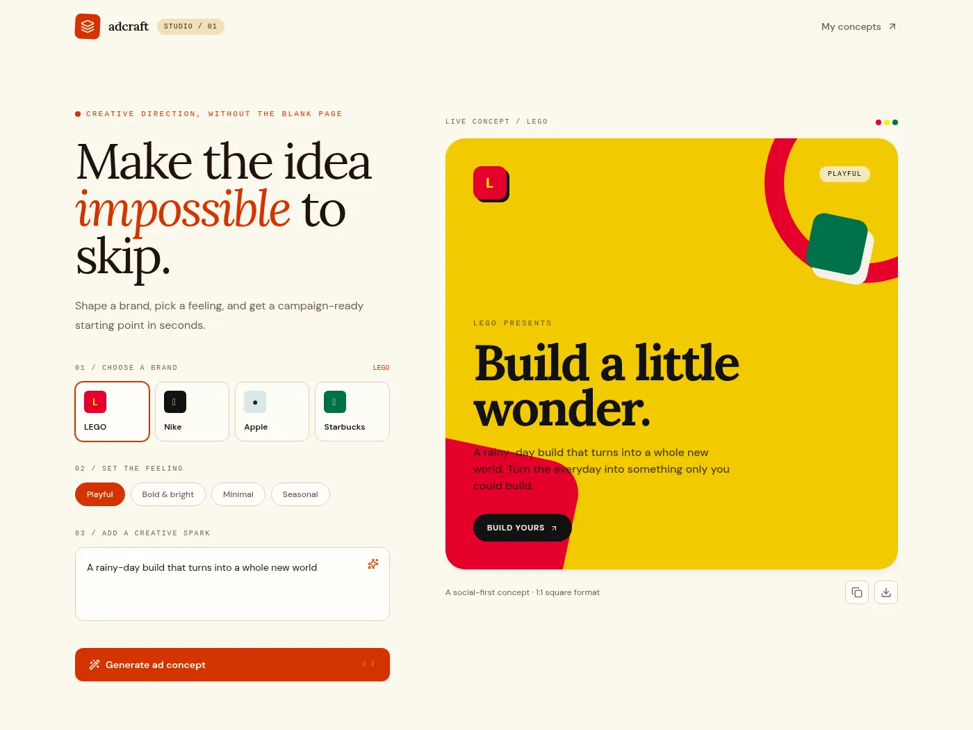 Brand Ad Generator