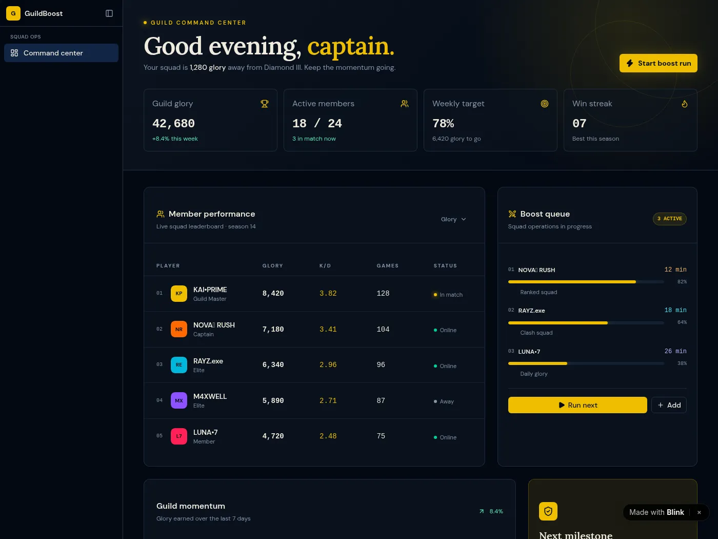 GuildBoost Bot