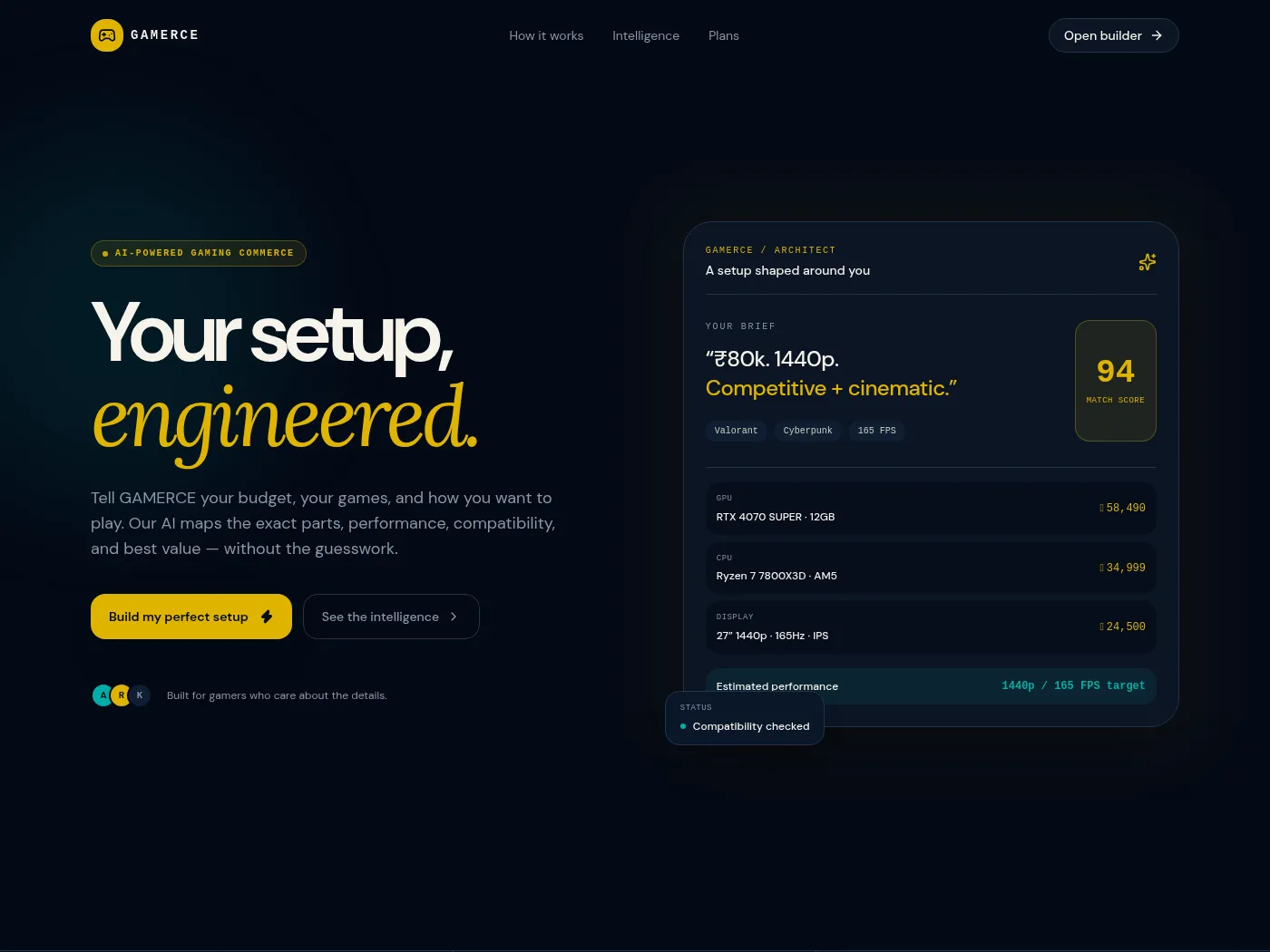 GAMERCE AI Gaming Commerce