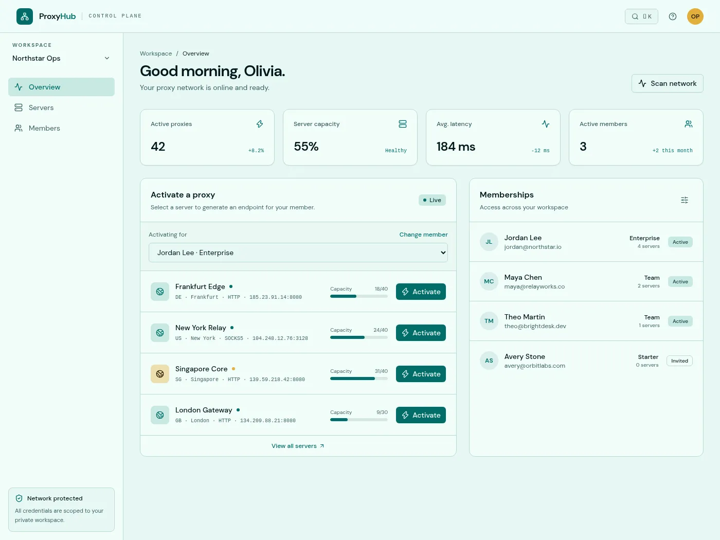 ProxyHub
