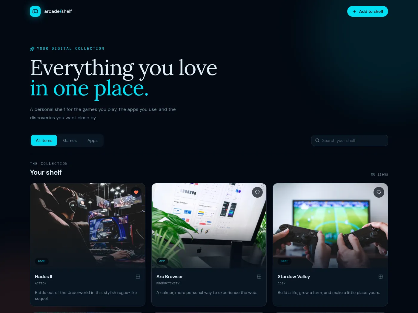 Game & App Hub