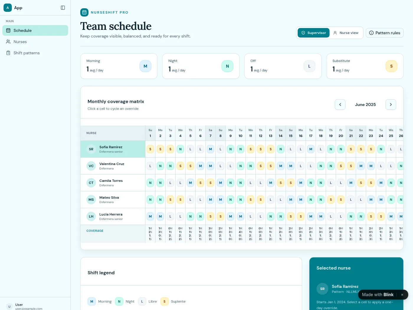 NurseShift Pro