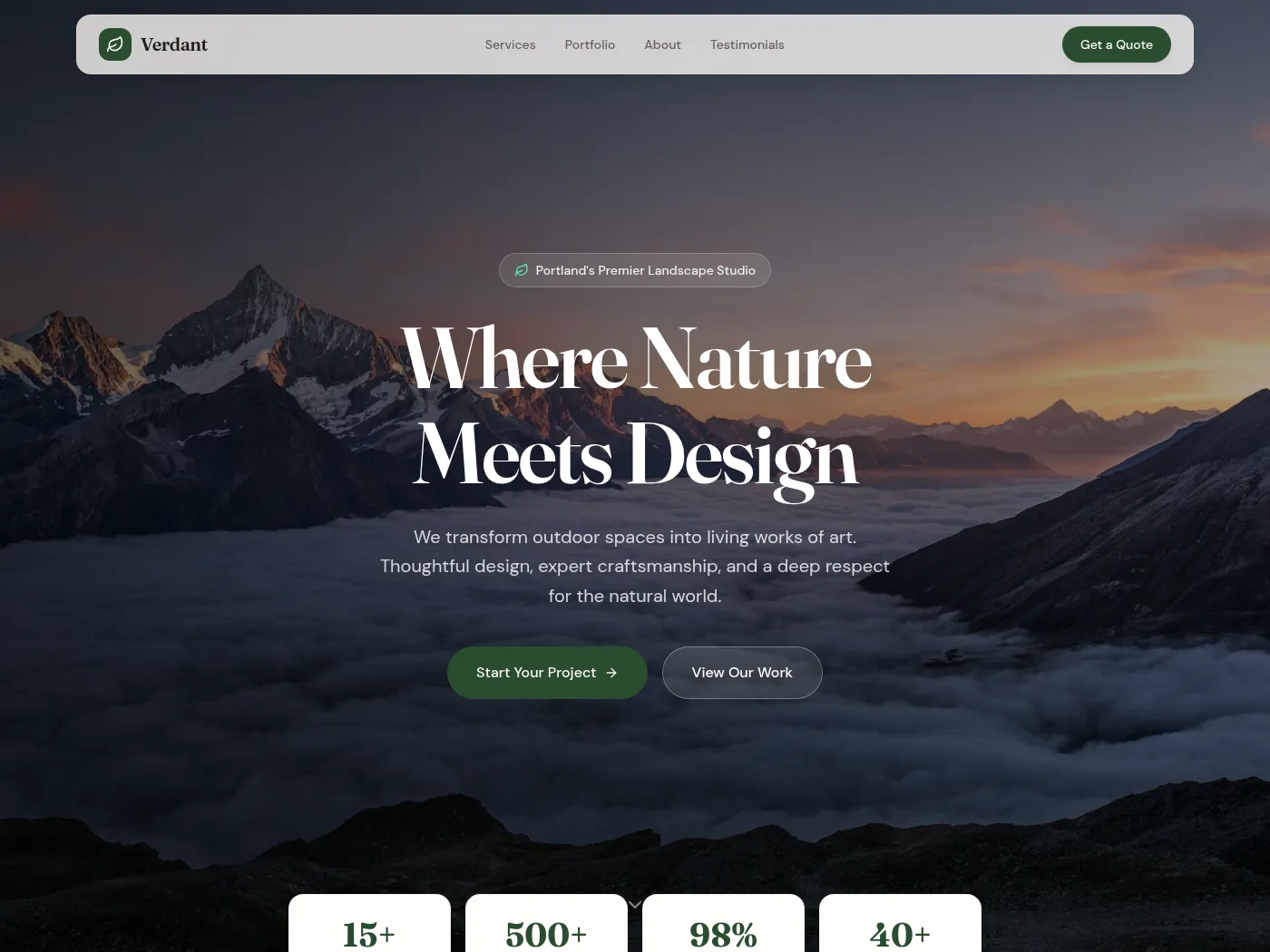 Landscape Pro Website
