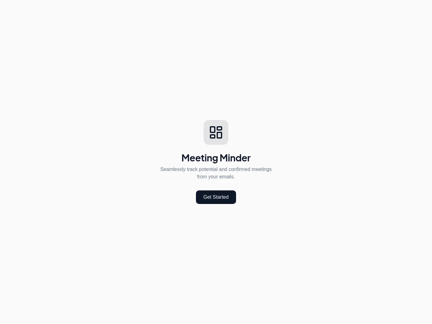 Meeting Minder