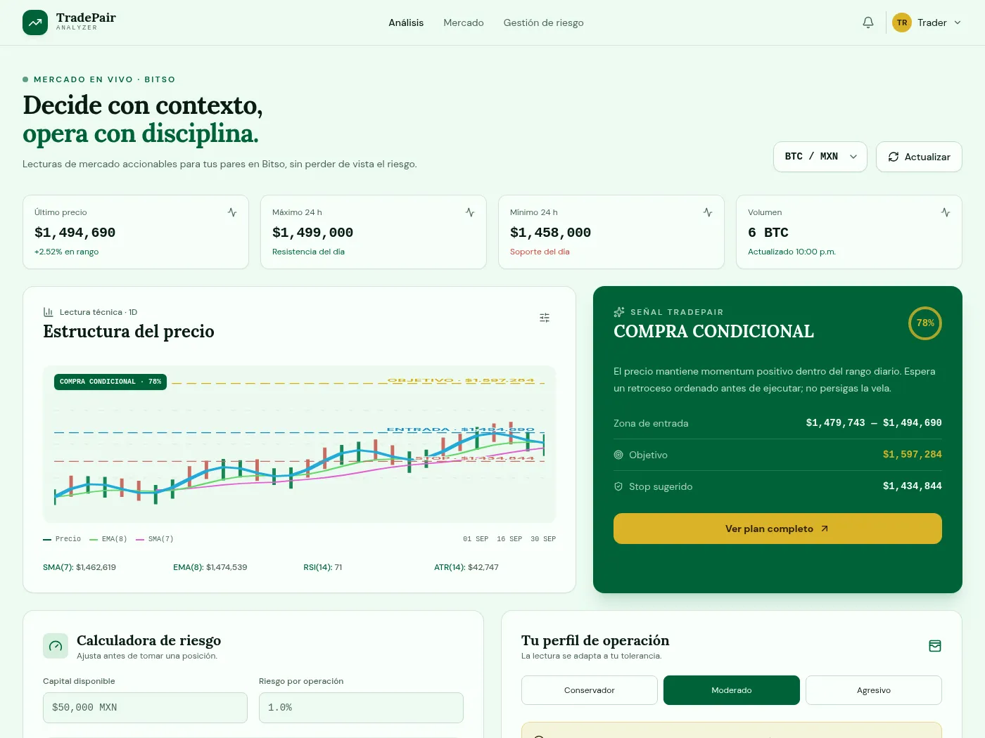 TradePair Analyzer