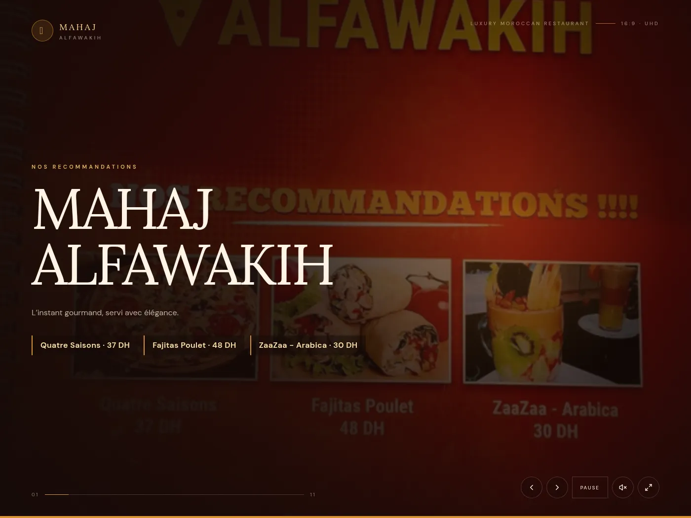 Mahaj Al Fawakih Visual Ad