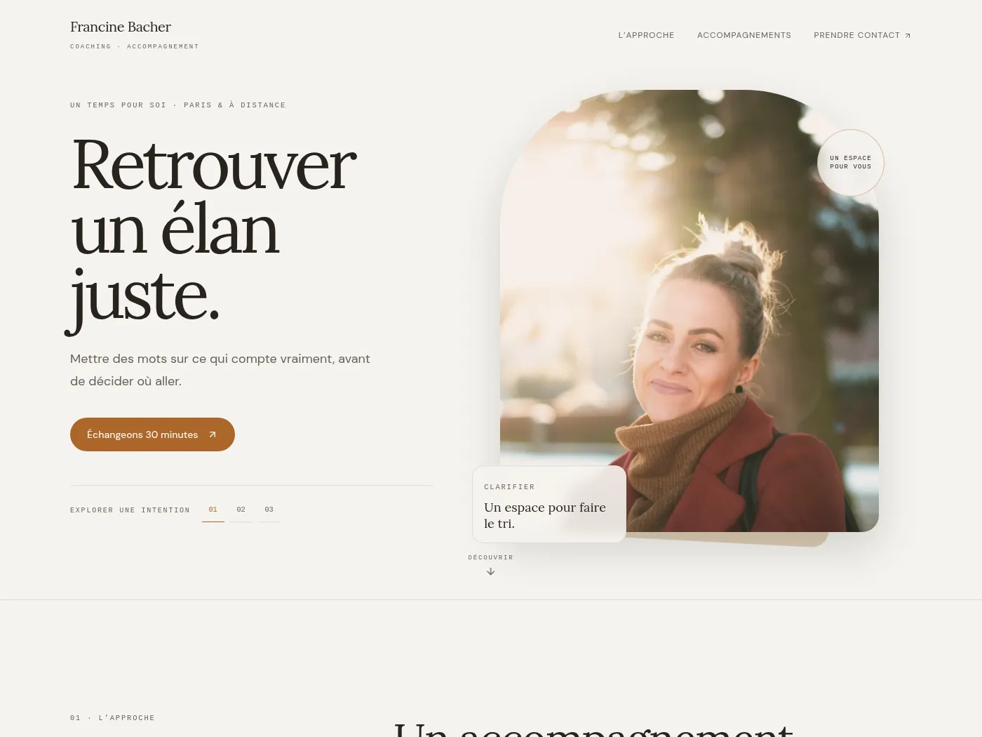 Francine Bacher Coaching Site