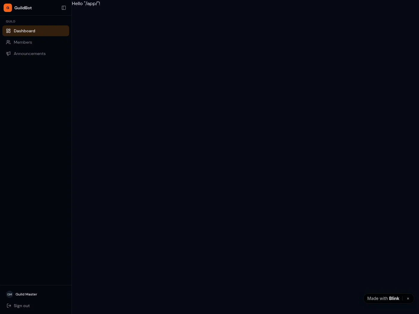GuildBot Manager