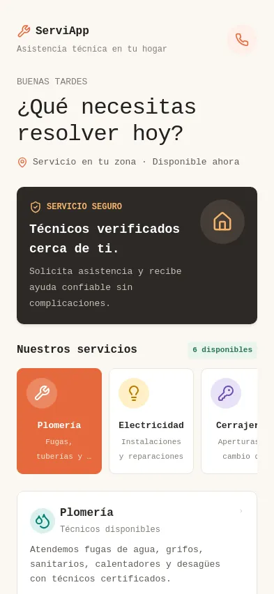 ServiApp Asistencia Técnica