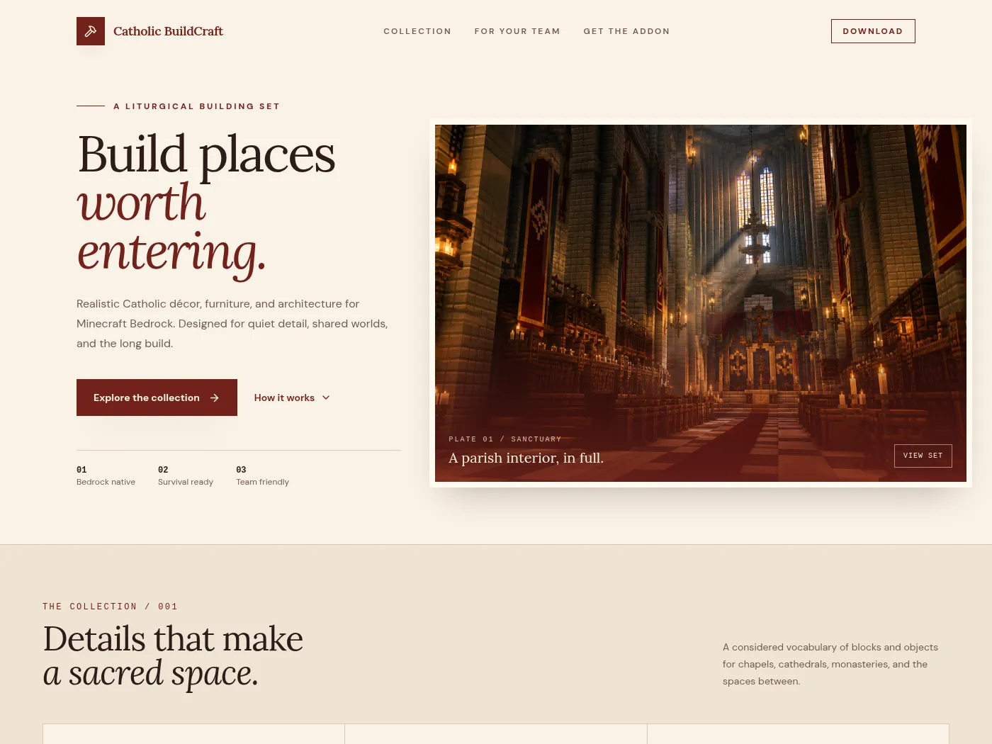 Catholic BuildCraft