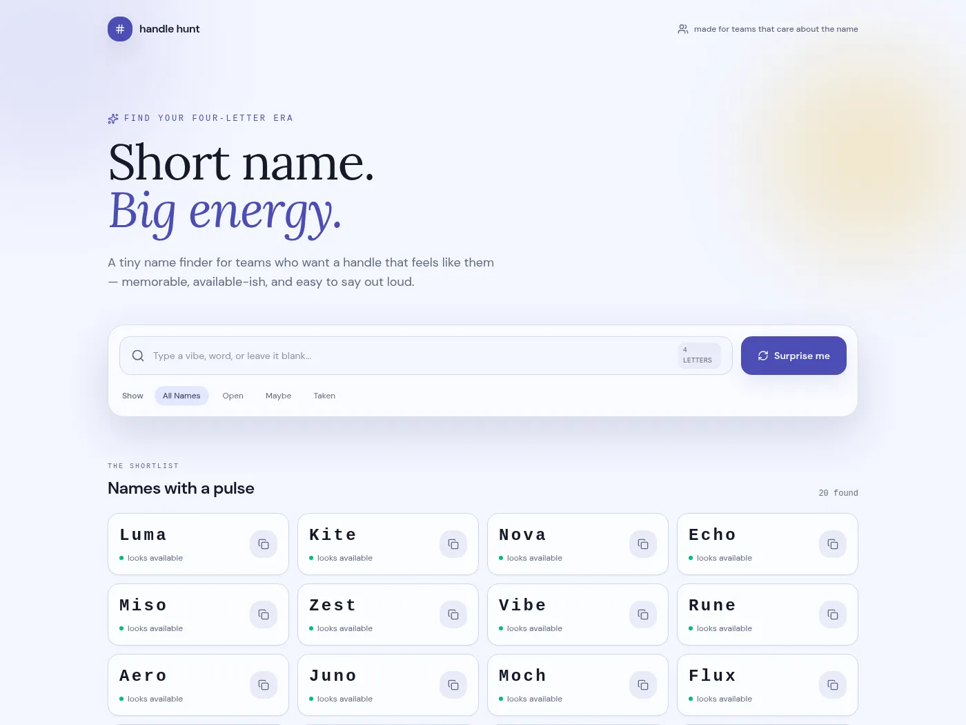 Discord Name Finder