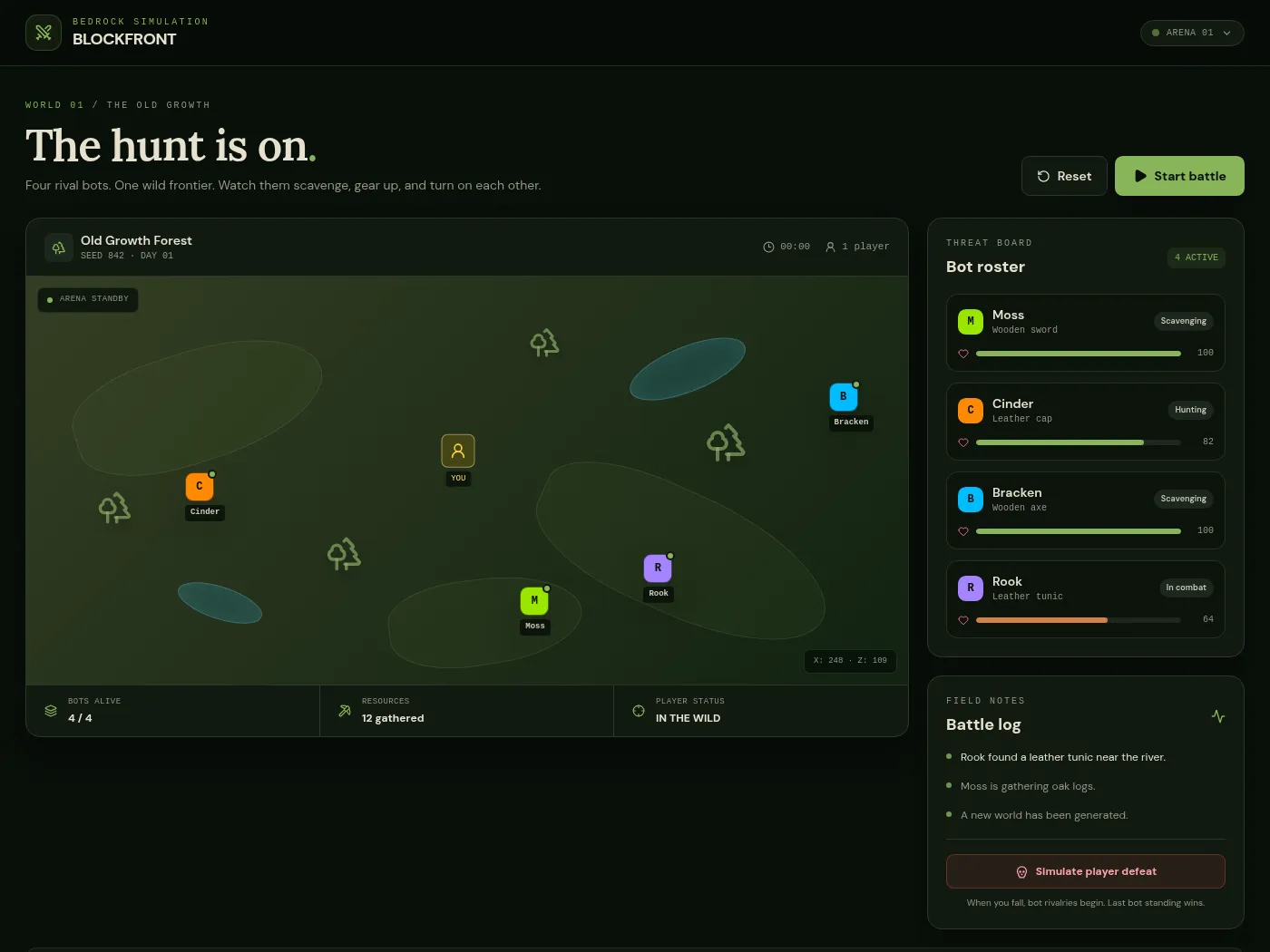 AI Bedrock Bot Wars