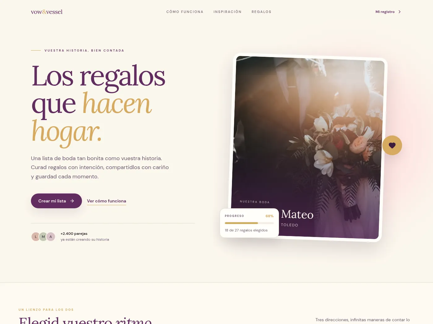 Wedding Wishlist Hub