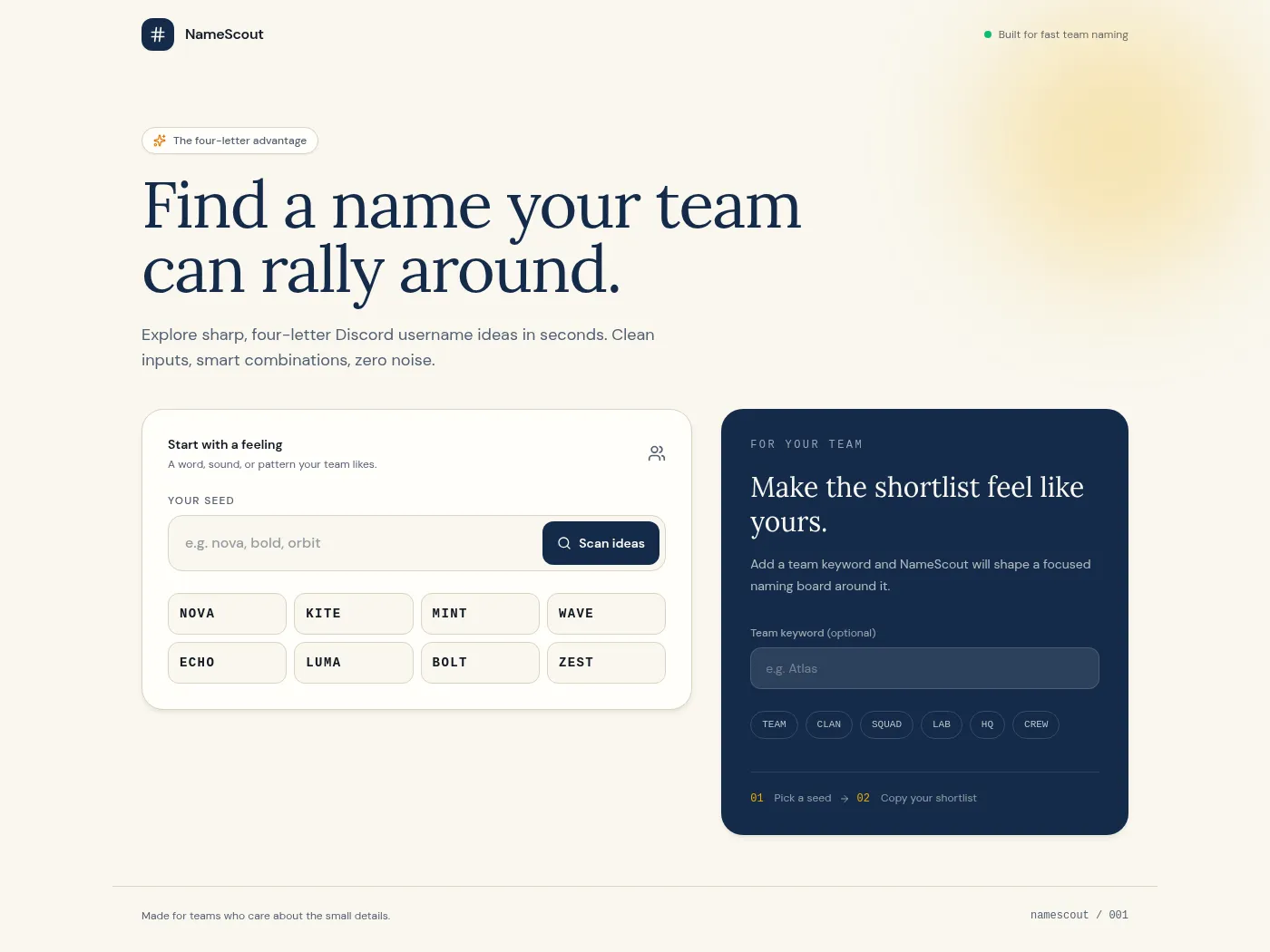 Discord Name Finder