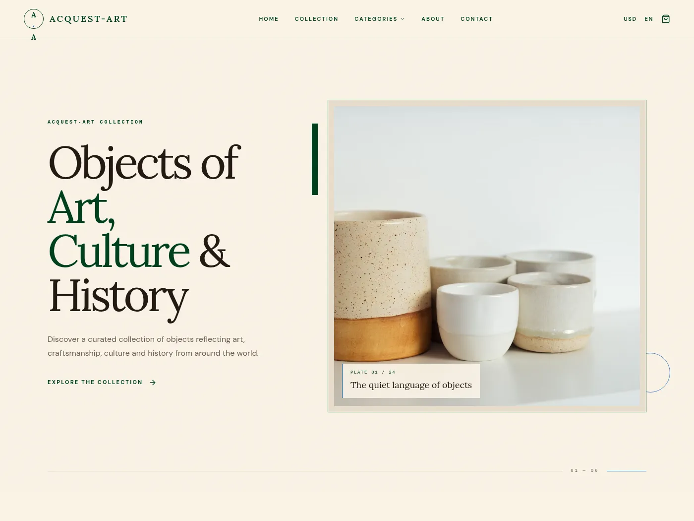 Acquest-Art Collection Site