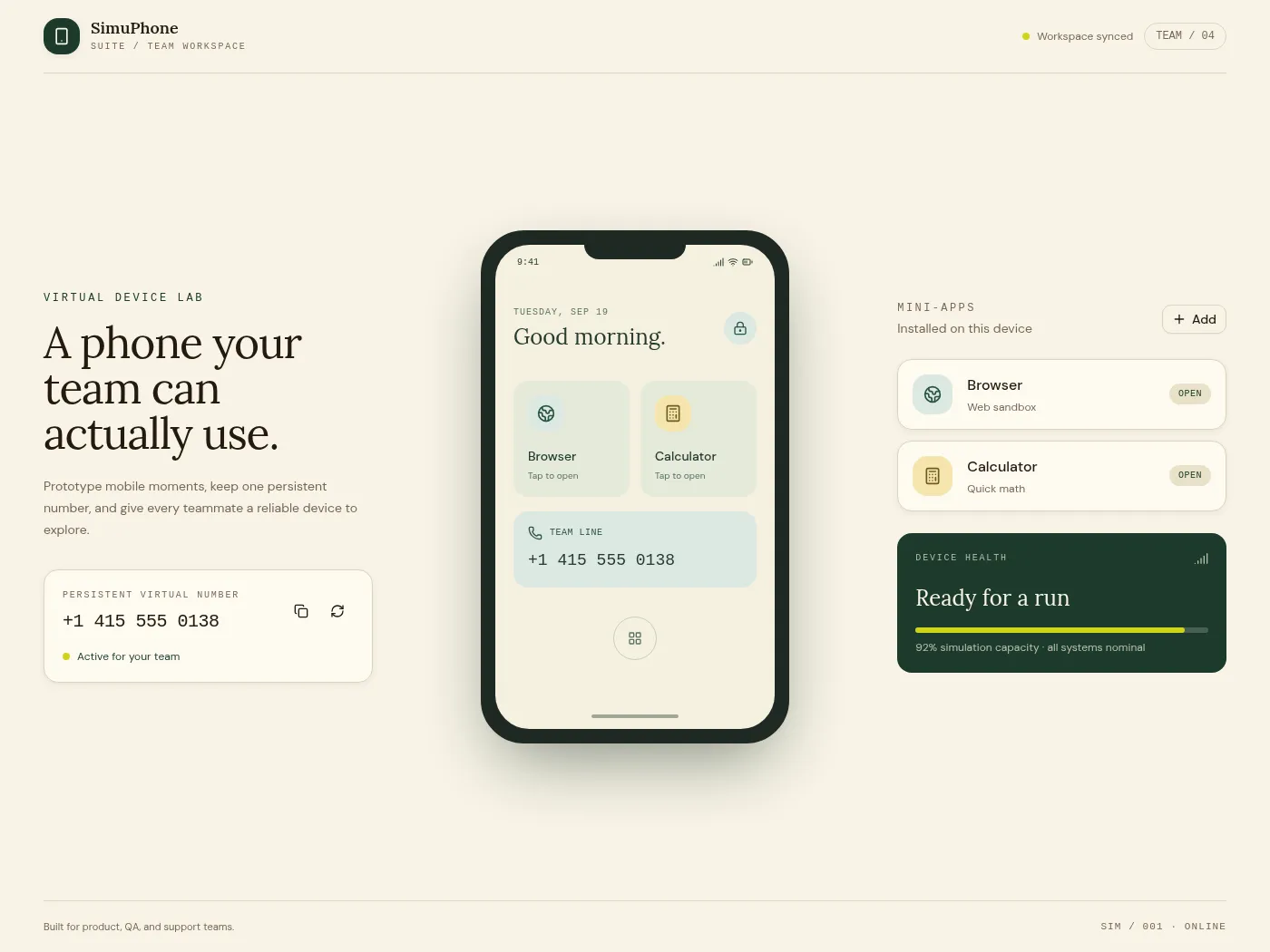 SimuPhone Suite