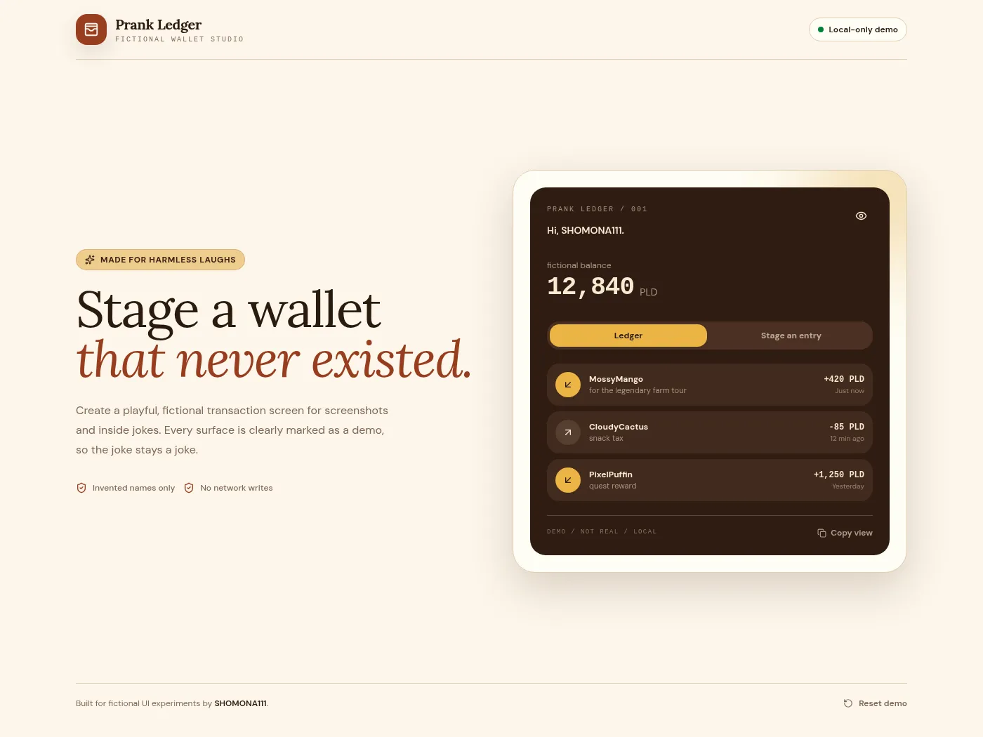 DonutSMP Prank Wallet